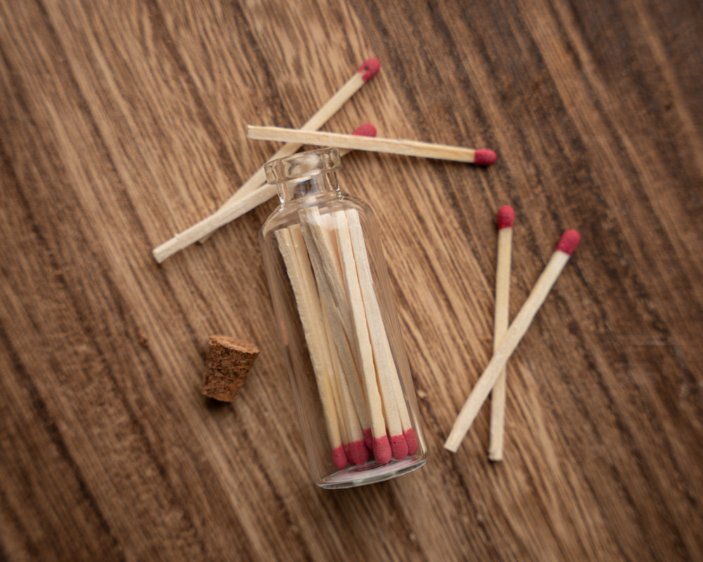 Strike a Match Bottle – Ari's Wicks